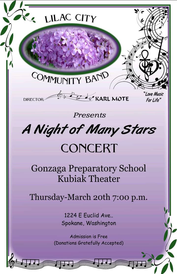 Lilac City Community Band – Spokane, Washington